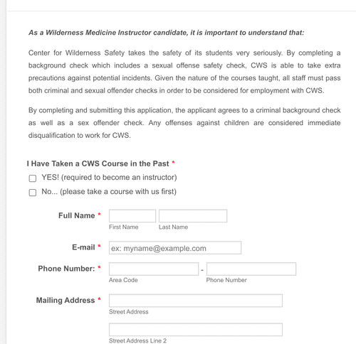 Medical Staff Application Form Template | Jotform