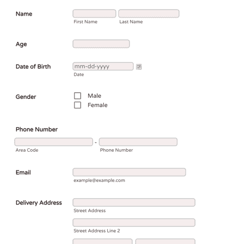 Medical Order Form Template | Jotform