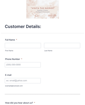 Mensaje de recordatorio Plantilla de formulario | Jotform