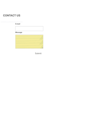 Mini Contact Form Template | Jotform