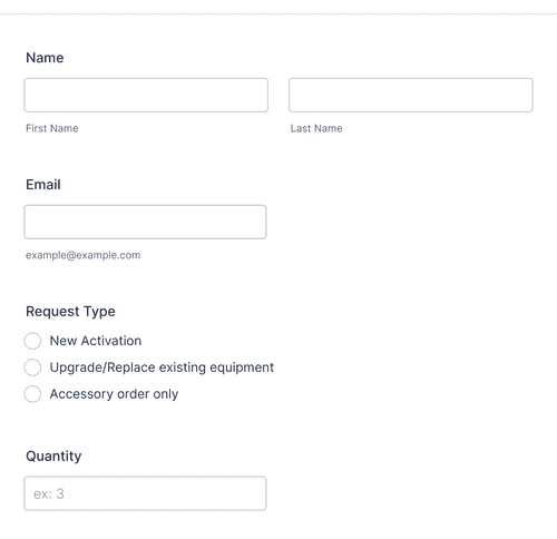 Mobile Order Form Template | Jotform