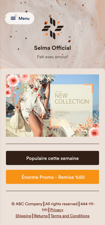 Modèle d'application de e-commerce Modèle | Jotform