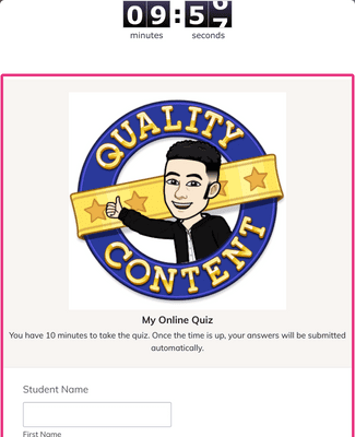 My Online Quiz Form Template | Jotform
