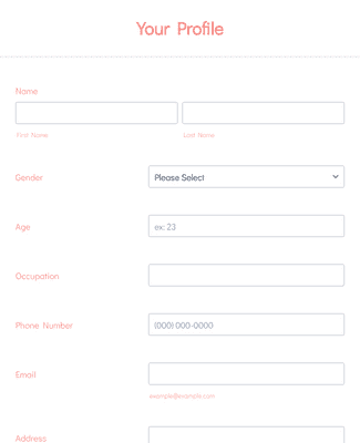 Nail Salon Client Intake Form Template | Jotform