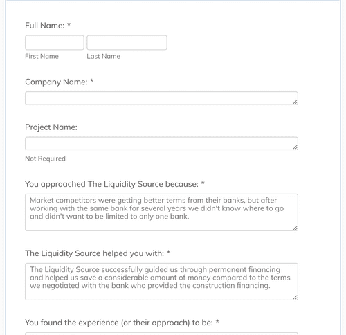 New Client Testimonial Form Template | Jotform