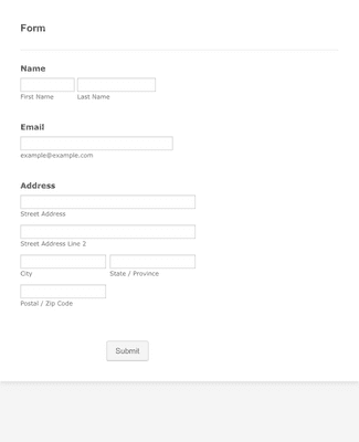 New Customer Form Template | Jotform