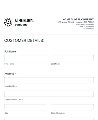 New Owner - Landlord & Property Information Form Template | Jotform