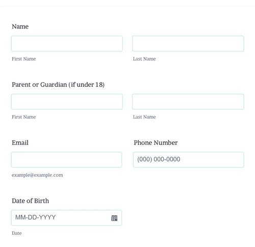 COVID - Student Intake Agreement Form Template | Jotform