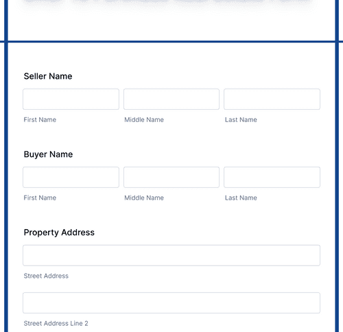 Offer To Purchase Real Estate Form Template | Jotform