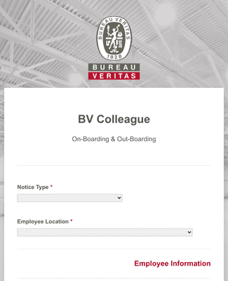 On-Boarding And Out-Boarding Form Template | Jotform