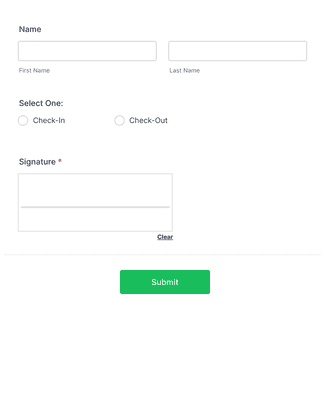 Online Class Attendance Form Template | Jotform