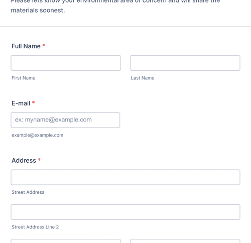 Online Information Request Form Template | Jotform