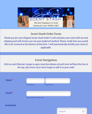 Online Inventory Order Form Template | Jotform