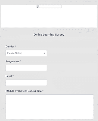 Online Learning Survey Form Template | Jotform
