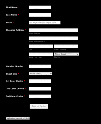 Bed Sheets Order Form Template | Jotform