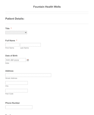 Osteopathic Treatment Consent Form Template | Jotform