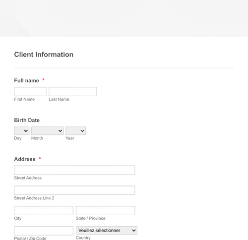 PAR-Q: Gym Health Form Template | Jotform
