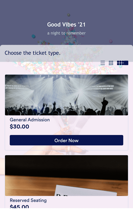 Party Invitation App Template | Jotform