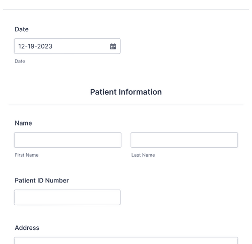 Patient Encounter Form Template | Jotform