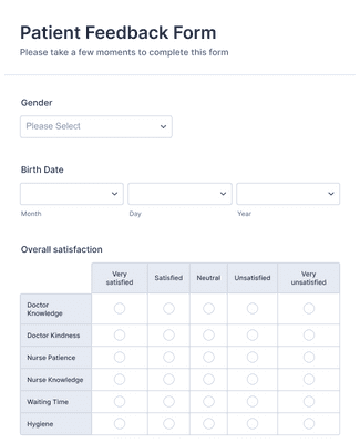 Male BioTe Questionnaire Form Template | JotForm
