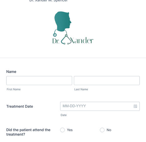 Patient Progress Report Form Template | Jotform