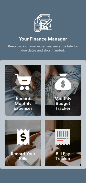 Personal Finance Management App Template Jotform