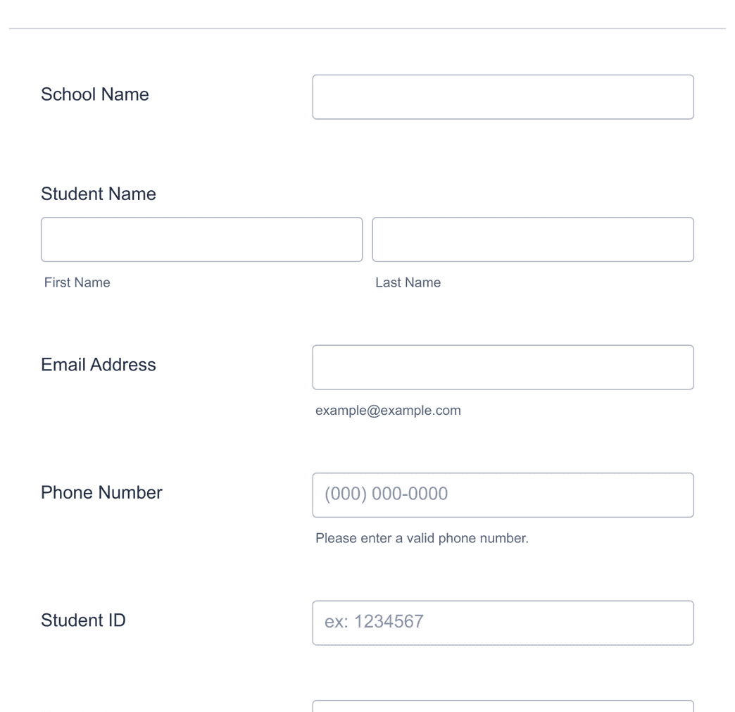 Personal Graduation Planning Form Template | Jotform
