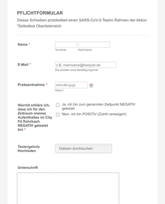 Foto Einverständniserklärung Formularvorlage | Jotform
