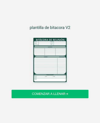 plantilla de bitacora V2 Plantilla de formulario | Jotform