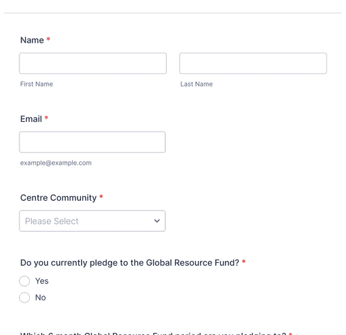 Pledge Form Template | Jotform