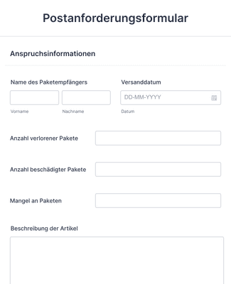Strafanzeige Formular Formularvorlage | Jotform