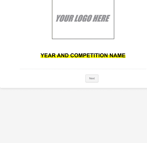 Powerlifting Championships Application Form Template | Jotform