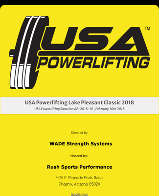Powerlifting registration Form Template | Jotform