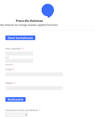 Formularz Skargi Pracownika Szablon Formularza | Jotform