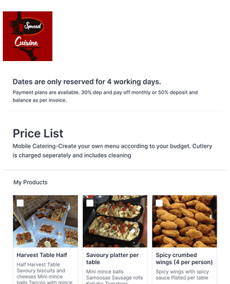 Price List Form Template | Jotform