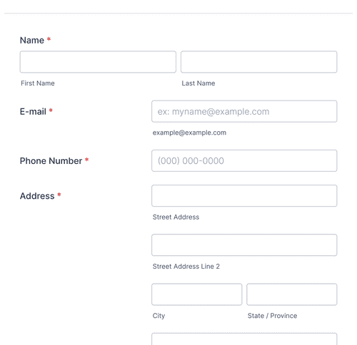 Product Quote Form Template | Jotform