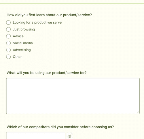 Product Feedback Form Template | Jotform