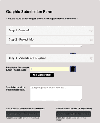 Project Submission Form Template | Jotform