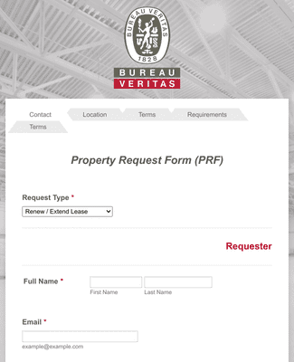 Property Request Form (PRF) Form Template | Jotform