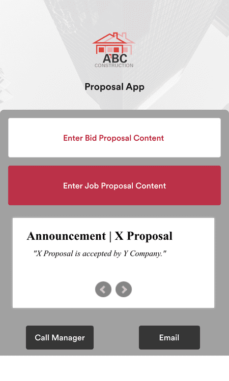 Proposal App Template | Jotform