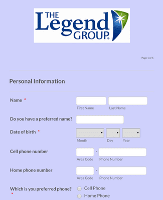 Prospective Client Form Template | JotForm