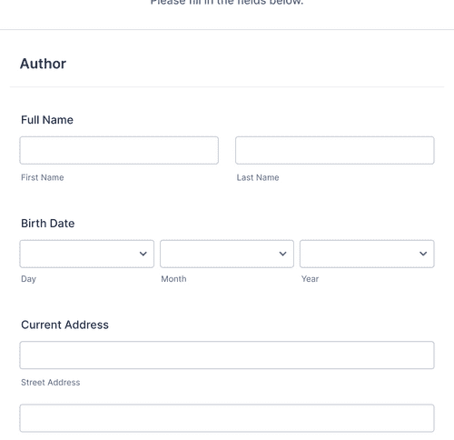 Publishing Agreement Form Template | Jotform