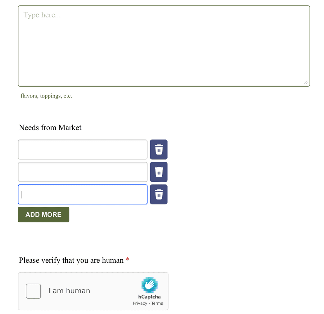 Quarantine Meal Order Form Template | Jotform