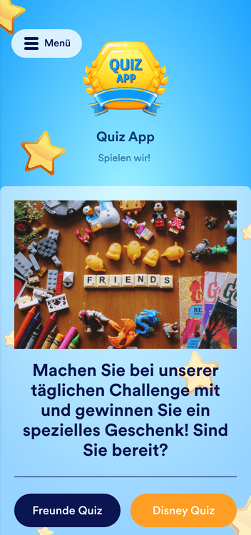 Quiz App Vorlage Vorlage | Jotform