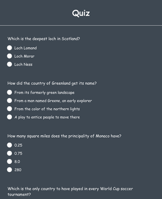 Inventory Management Quiz Form Template | Jotform