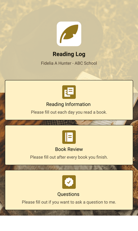 Dog Training Log App Template | Jotform