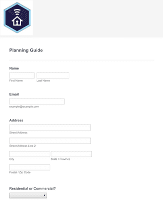 Real Estate Client Intake Form Template | JotForm