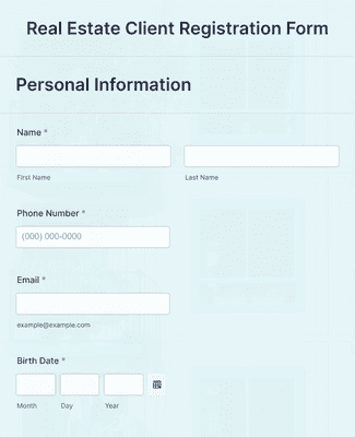 Client submission Form Template | Jotform