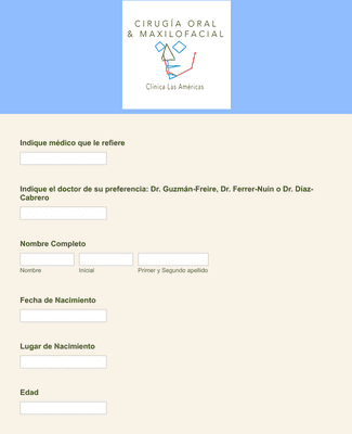 Record Medico Plantilla de formulario | Jotform