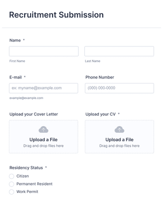 Project Submission Form Template | JotForm